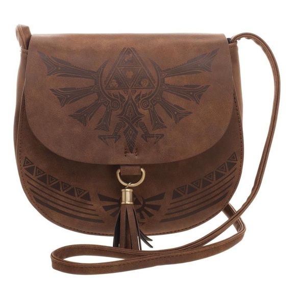 Bioworld | Bags | Legend Of Zelda Saddlebag Satchel Purse Nintendo ...